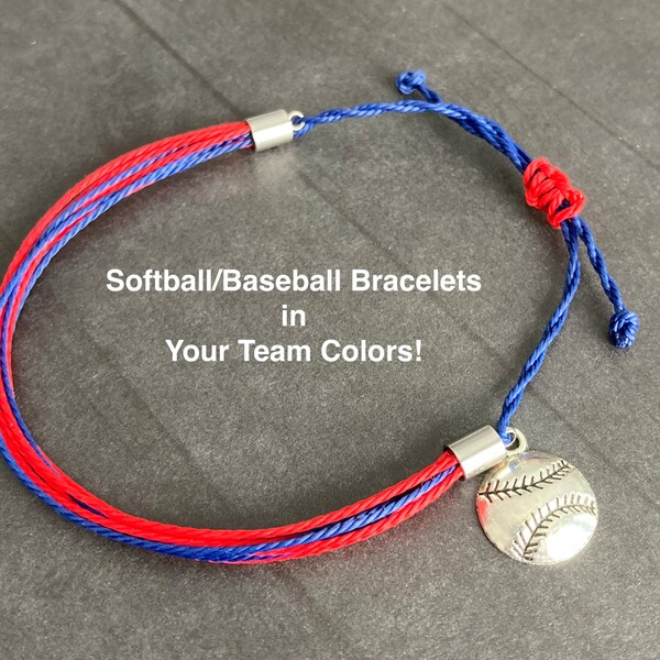 Softball Bracelets - Etsy