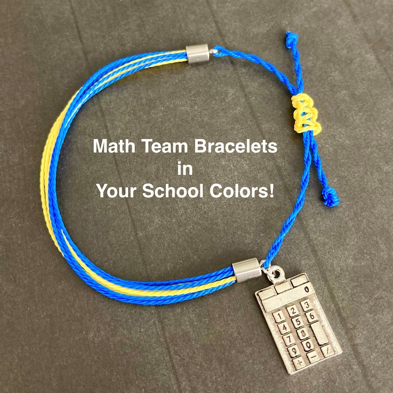 Math Bracelet - Etsy