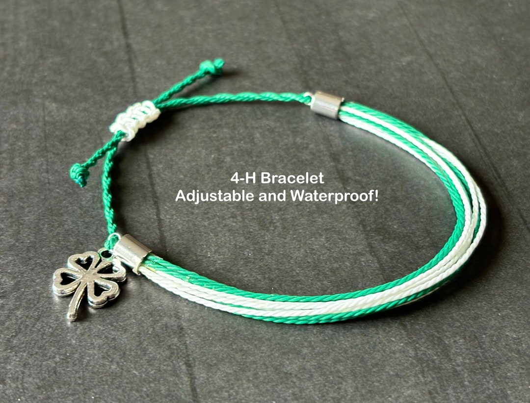 4-H Bracelet, 4H Gift, 4H Jewelry, 4-H - Etsy