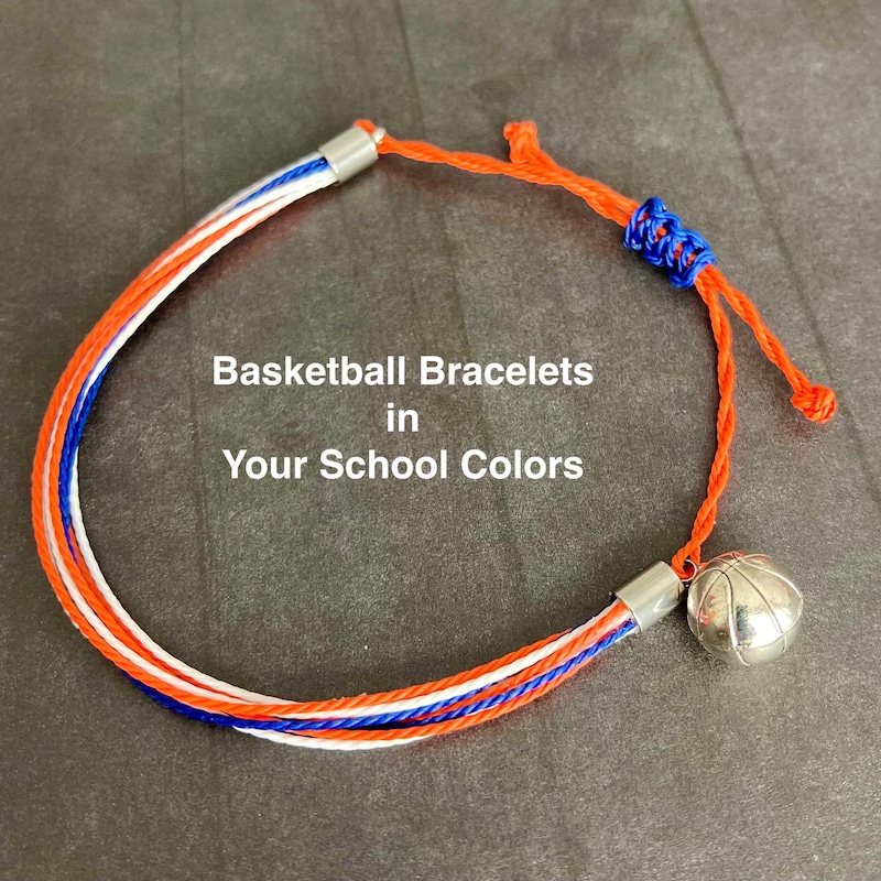 Basketball Bracelet - Etsy