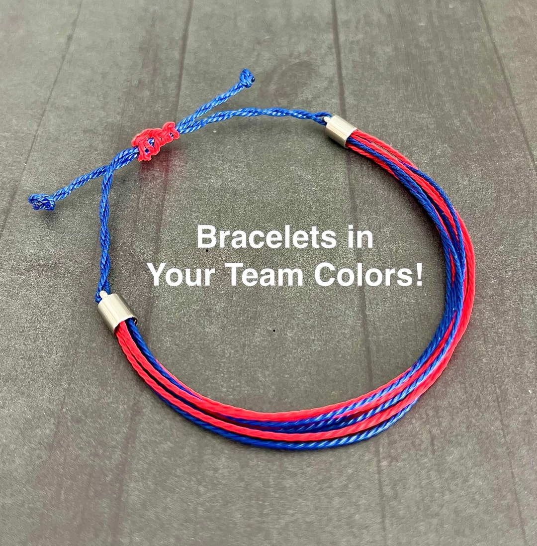 Team Bracelets, Sports Gift, Personalized Bracelet, Fundraiser Idea ...