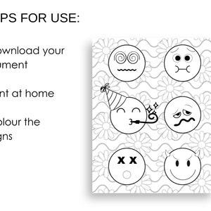 Printable Emoji Colouring Sheets for World Emoji Day - Instant Download ...