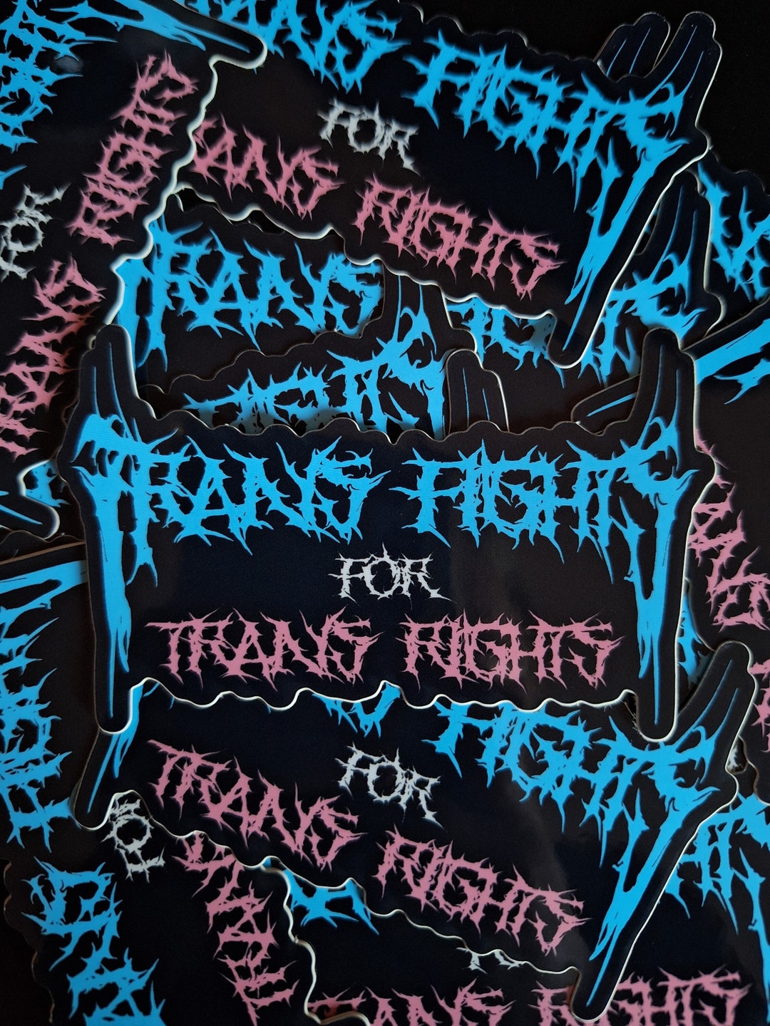 Trans Fights for Trans Rights Sticker - Etsy