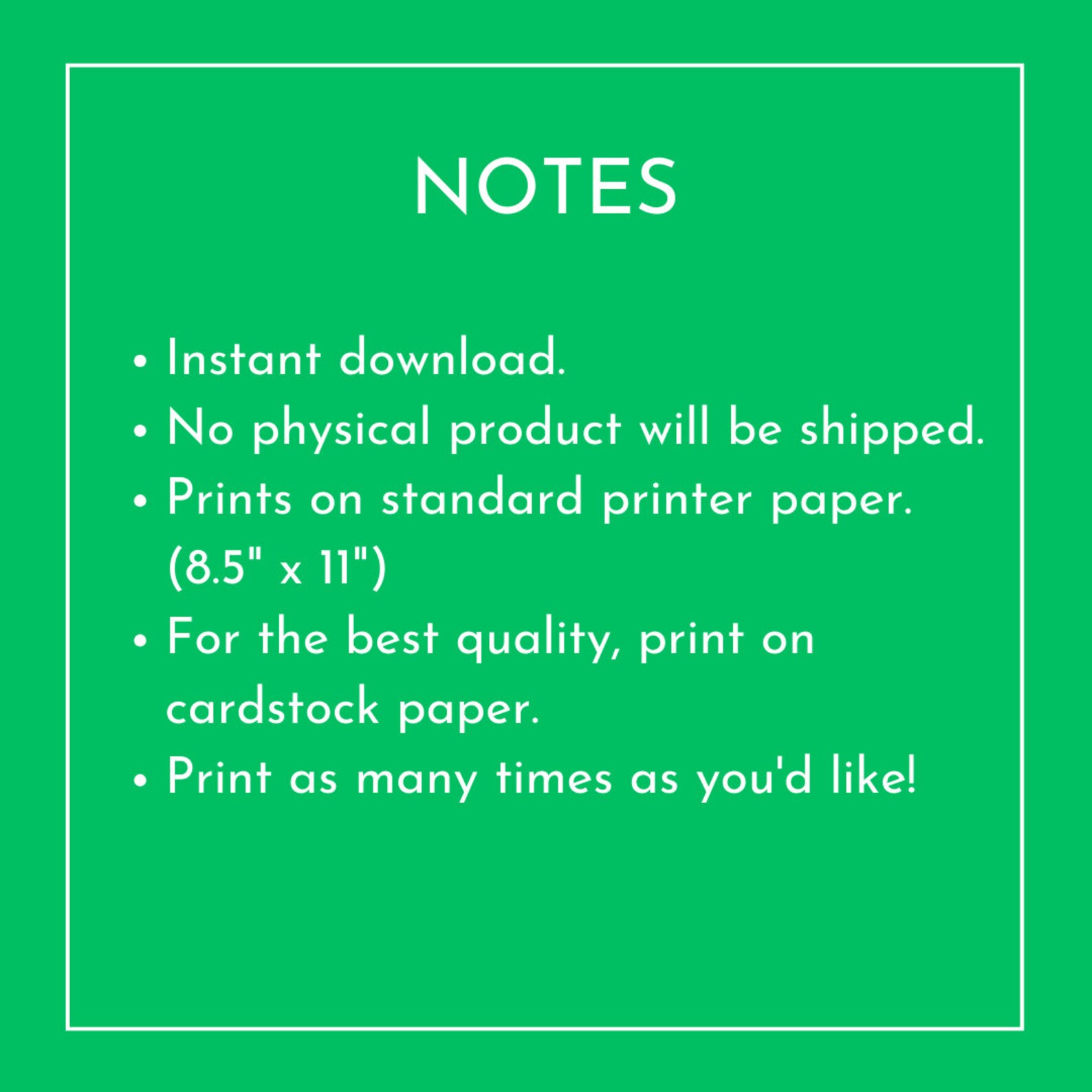 Printable Birthday Card | Downloadable | Instant Download | Digital ...