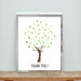 INSTANT DOWNLOAD | Thumbprint Tree | Thank You Gift | Gift for Teacher ...