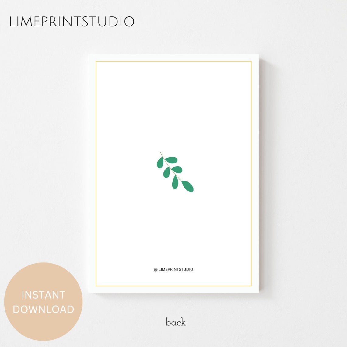 Printable Birthday Card | Downloadable | Instant Download | Digital ...
