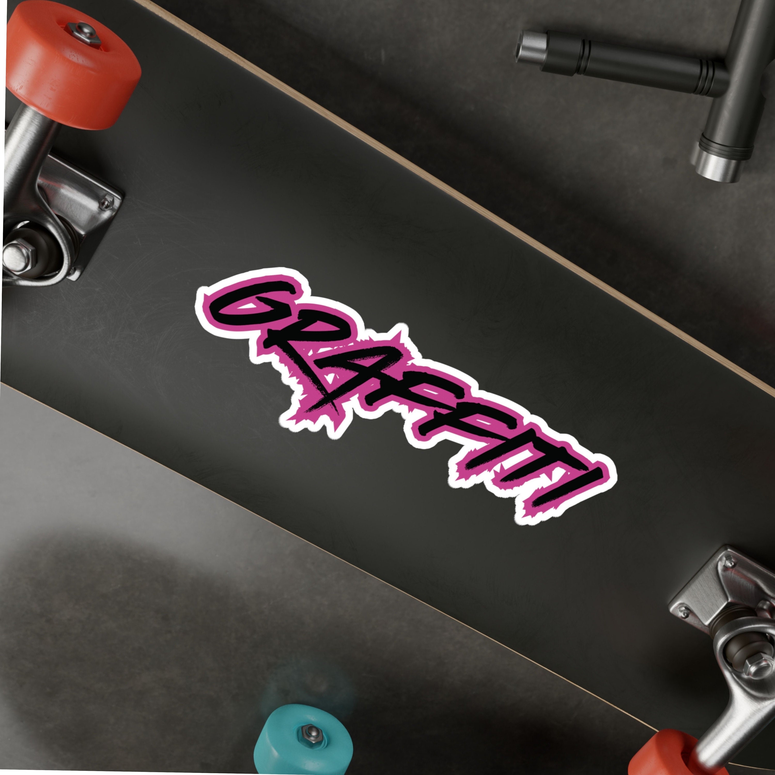 Personalized Graffiti Art Decal Custom Kiss-cut Vinyl Decals Graffiti ...