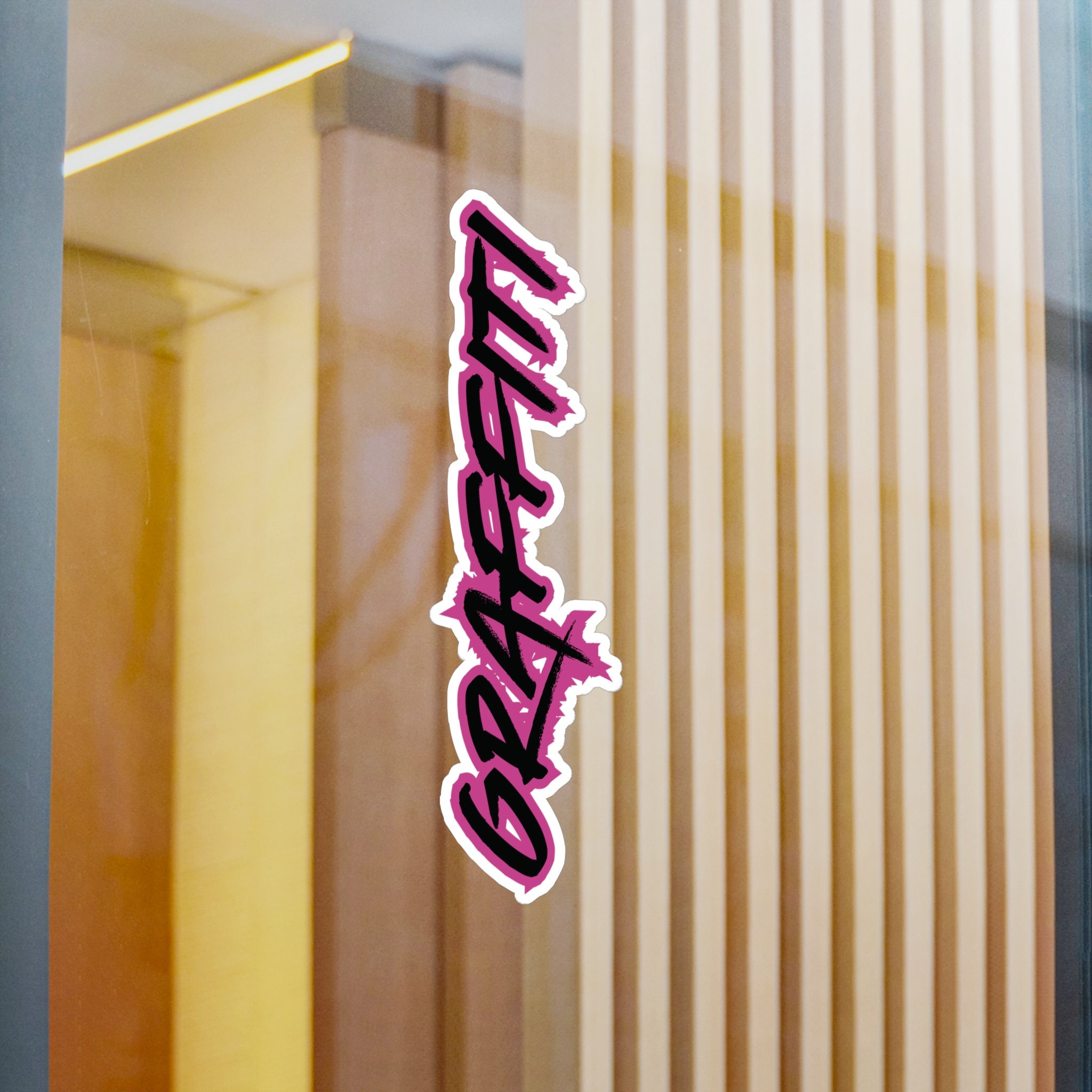 Personalized Graffiti Art Decal Custom Kiss-cut Vinyl Decals Graffiti ...