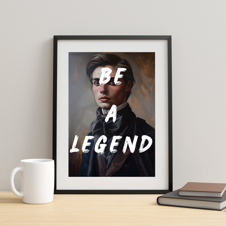 Be A Legend, Male Portrait, Victorian Era, Preppy Room, Male Office ...