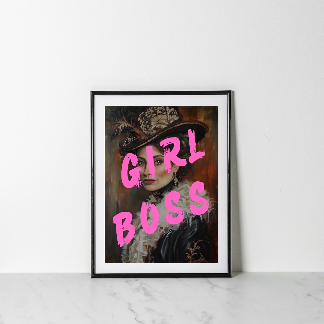 Boss Lady Altered Vintage Art Victorian Era Portrait Altered Art ...
