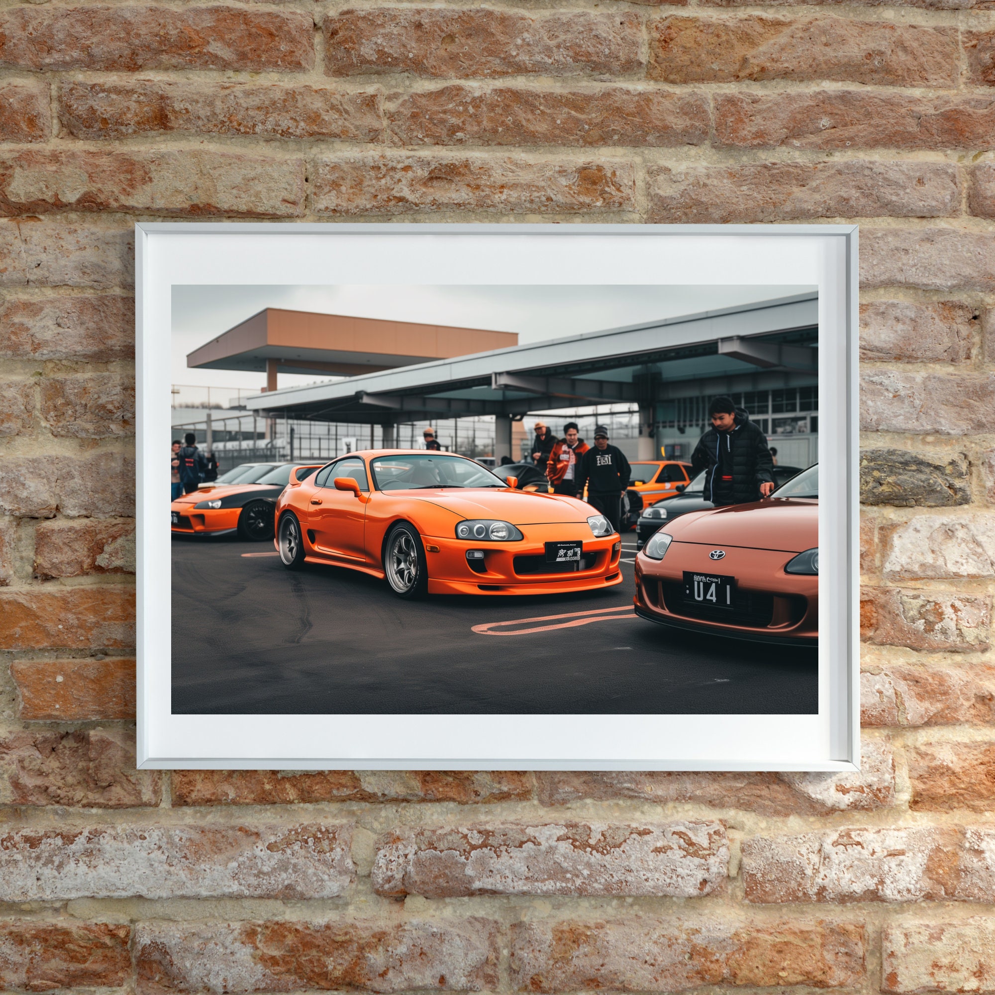 Toyota Supra MK4 JDM Poster for Garage Art Motorsports Gift for Car ...