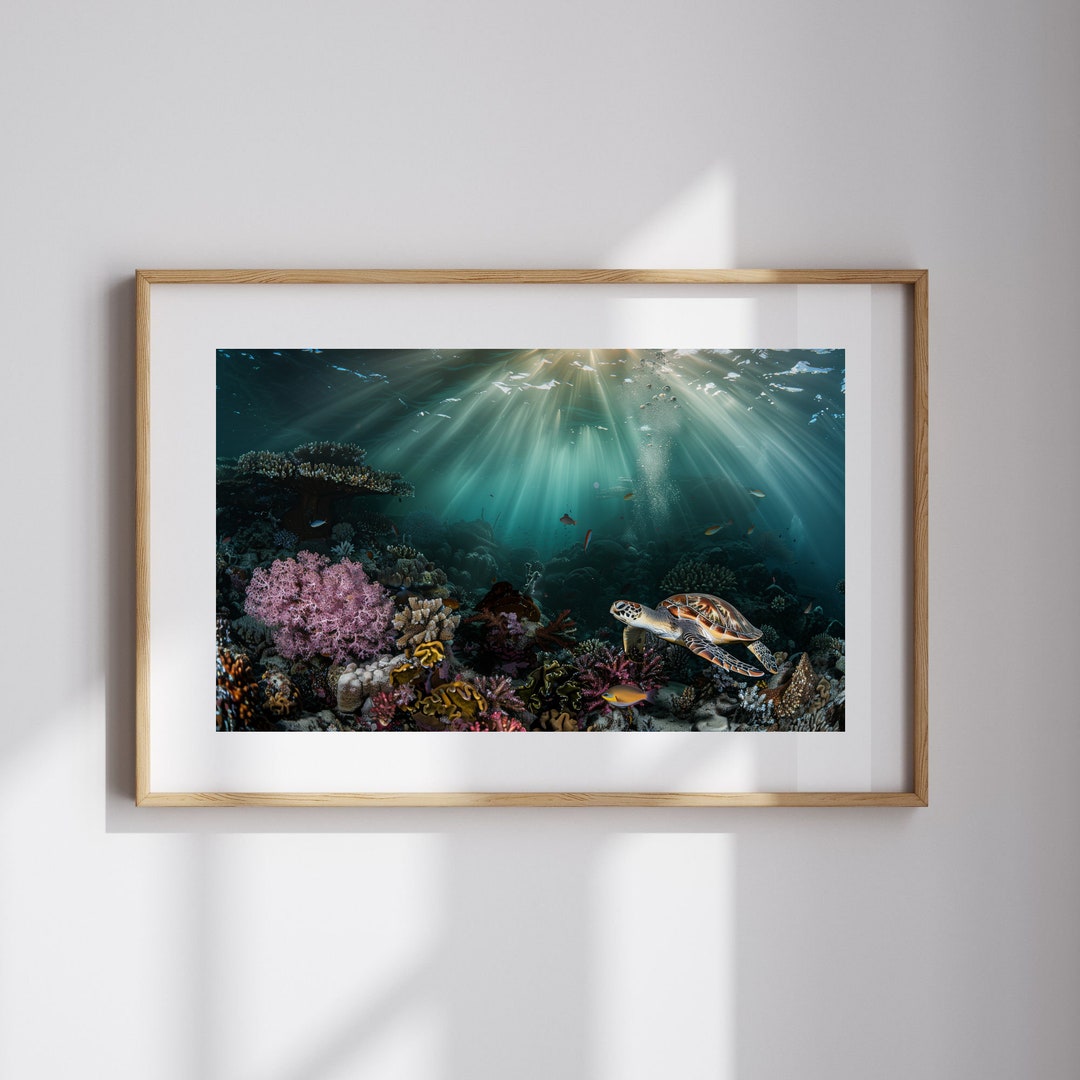 Deep Blue Sea, Underwater Scenery, Coral Reef, Marine Life, Ocean ...
