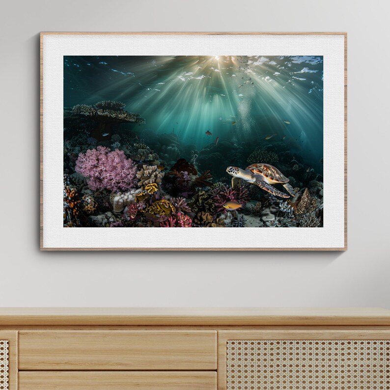 Deep Blue Sea, Underwater Scenery, Coral Reef, Marine Life, Ocean ...