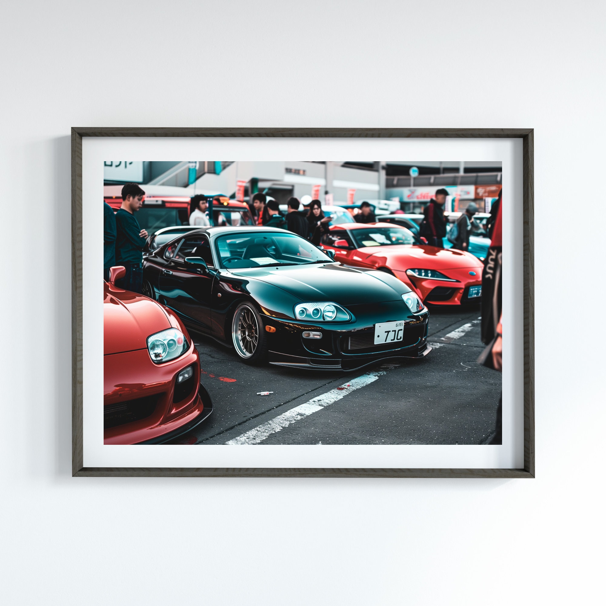Toyota Supra MK4 JDM Poster for Garage Art Motorsports Gift for Car ...