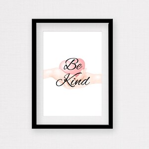 Kindness Poster for Classroom Positive Affirmation Poster Minimalist ...