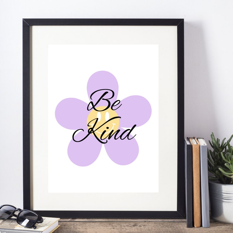 Kindness Poster for Classroom Positive Affirmation Poster Minimalist ...