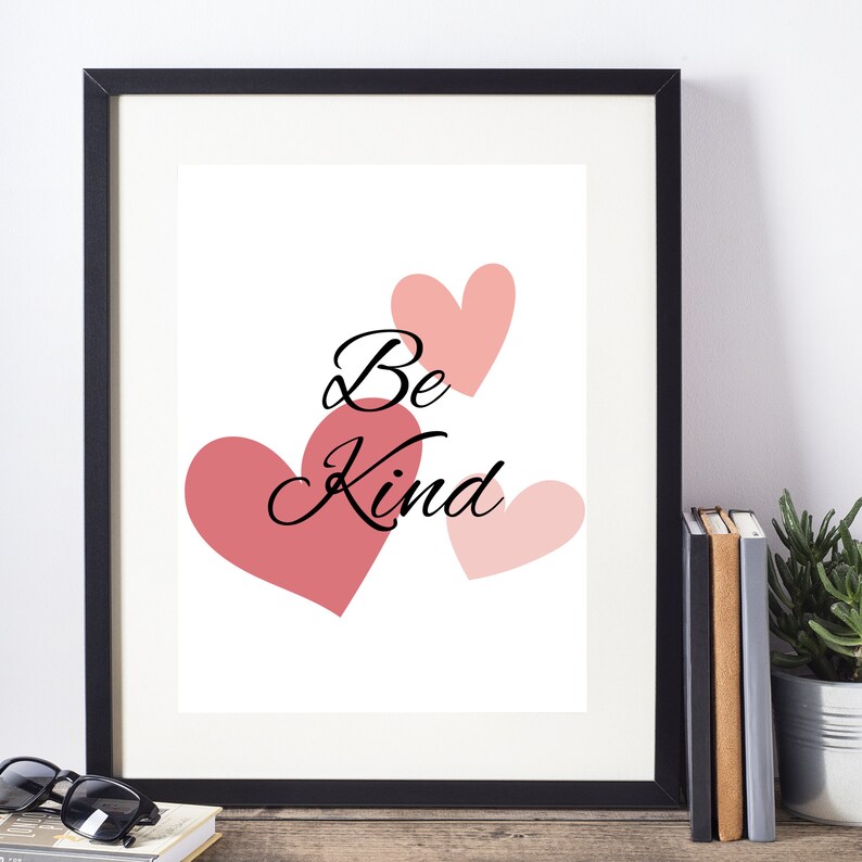 Kindness Poster for Classroom Positive Affirmation Poster Minimalist ...
