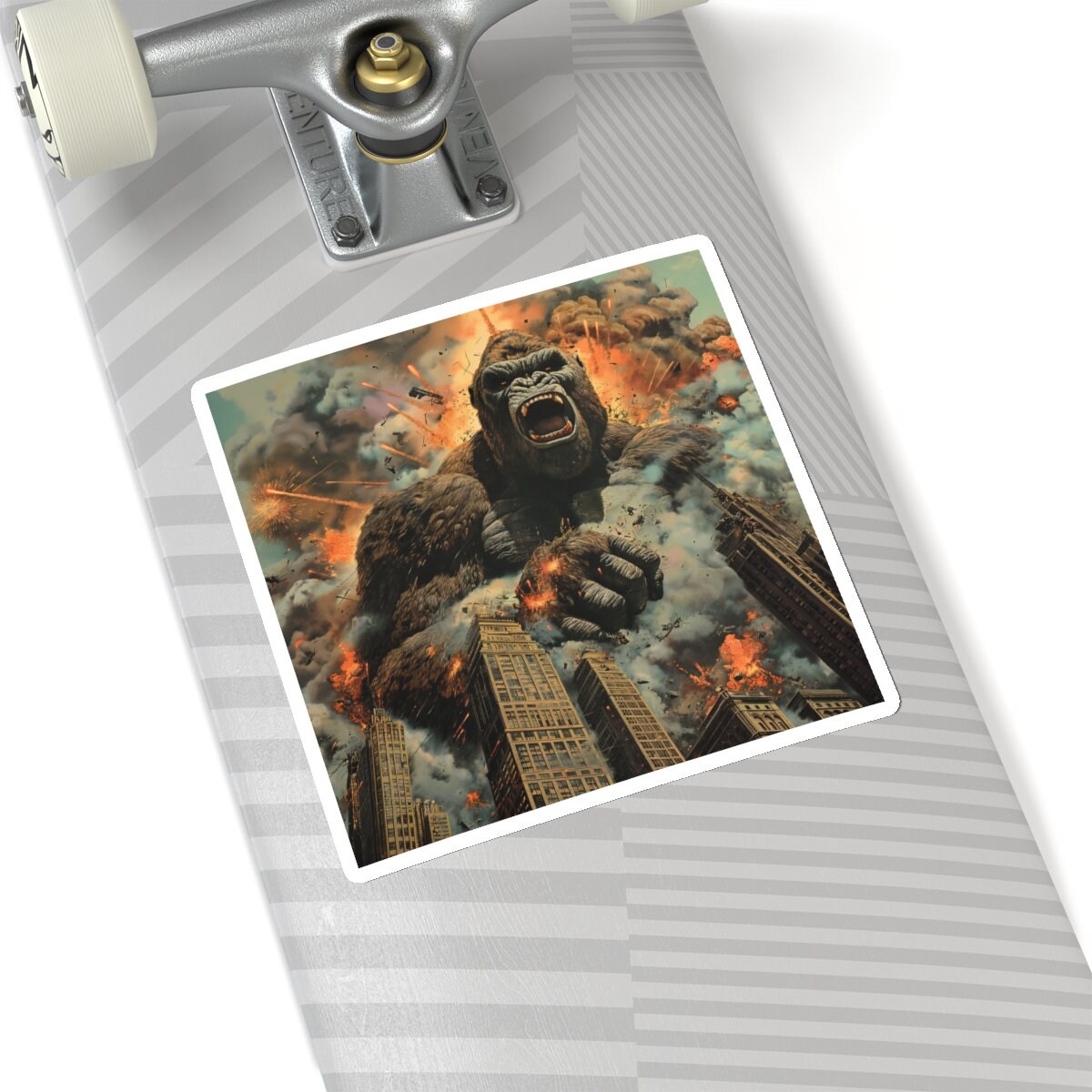King Kong, Rampage Vinyl Kiss-cut Stickers - Etsy