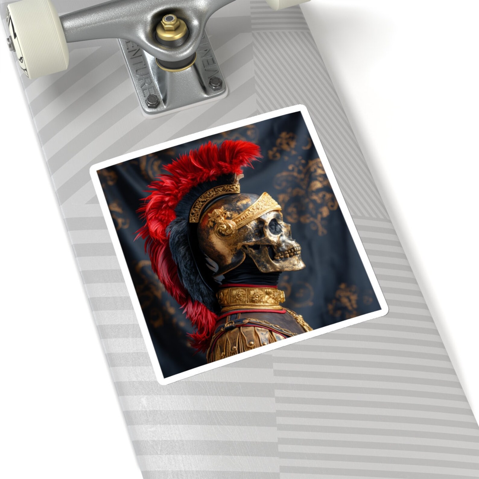 Immortal Centurion Skull Vinyl Kiss-cut Stickers - Etsy