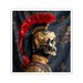 Immortal Centurion Skull Vinyl Kiss-cut Stickers - Etsy