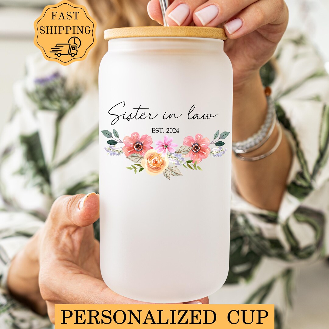 Sister in Law Cup, Custom Sister in Law Gift, Future Sister in Law ...
