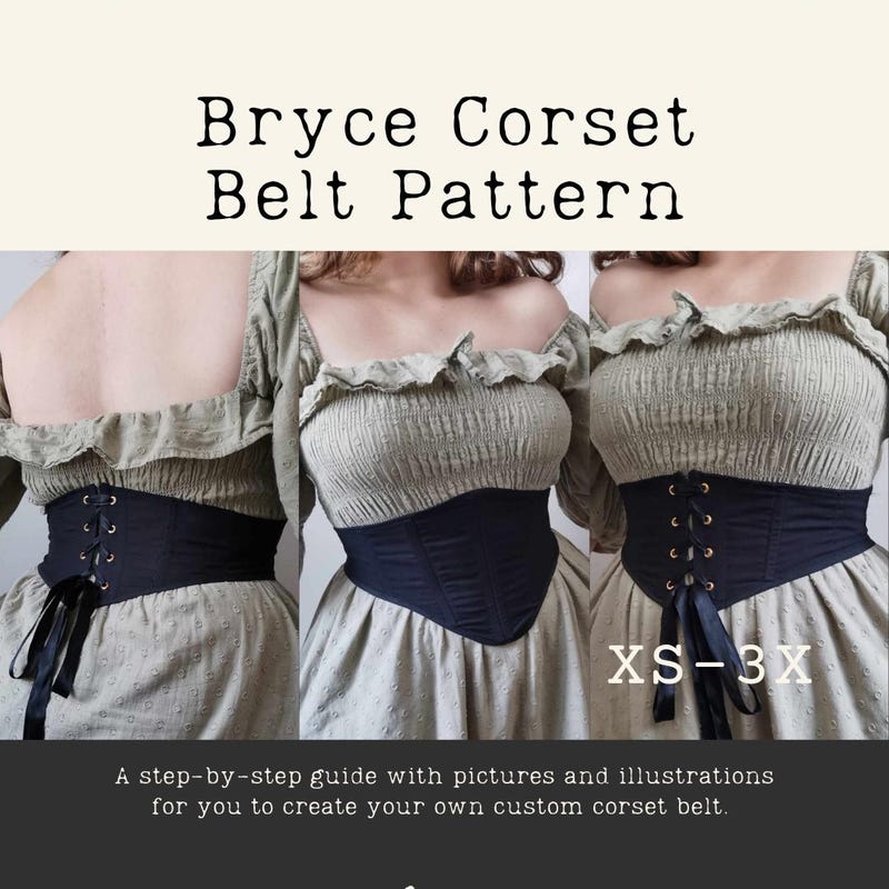 Goth Belt Pattern - Etsy