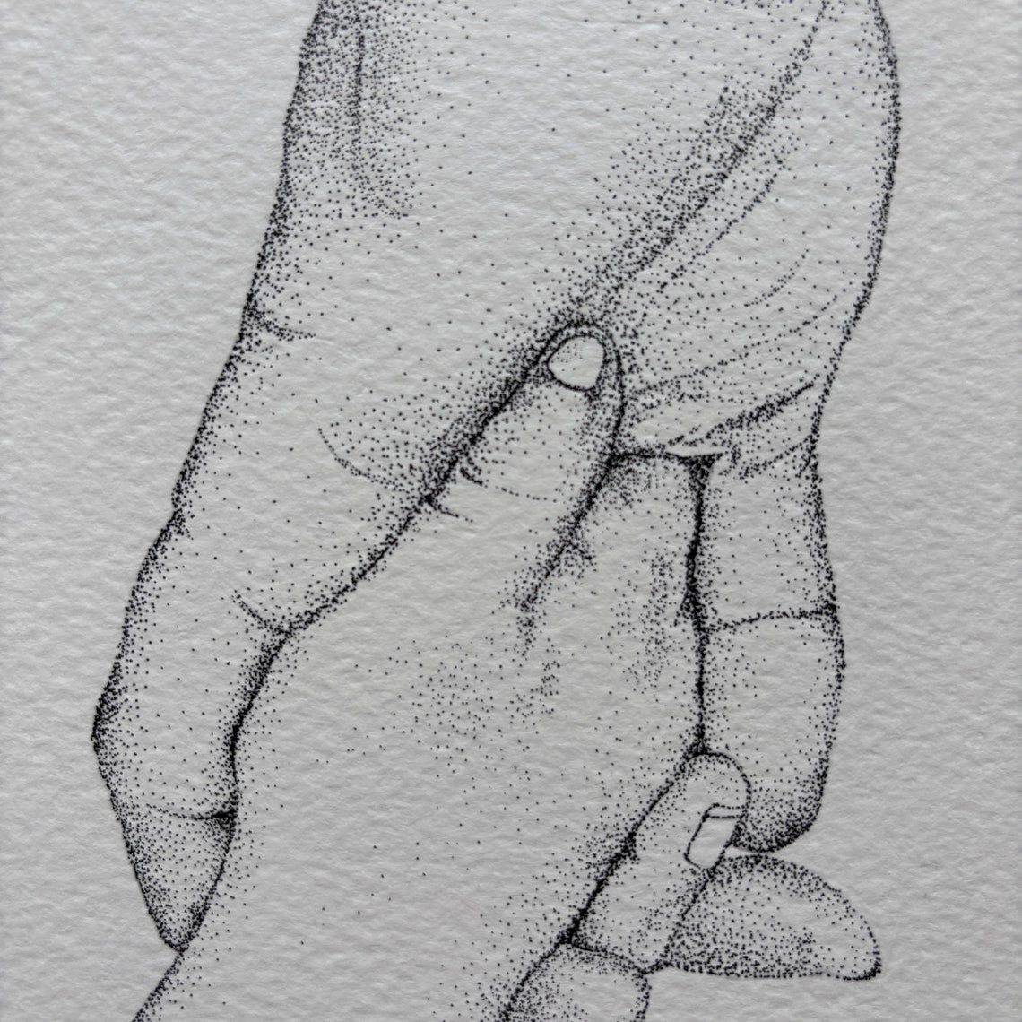 HOLDING HANDS, Black and White Painting, Monochrome,minimalist Decore ...