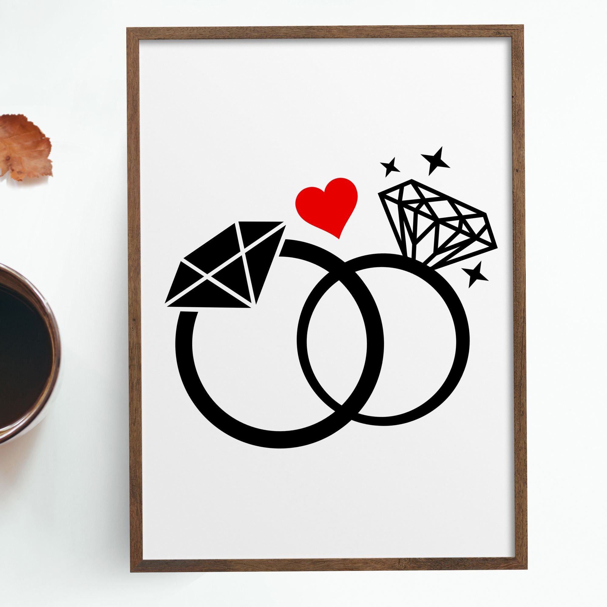 Wedding Ring Svg Marriage Ring Svg Couple Ring Svg Wedding - Etsy
