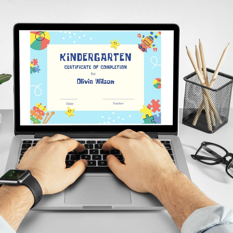 Editable Kindergarten Diploma, Kindergarten Graduation Diploma ...