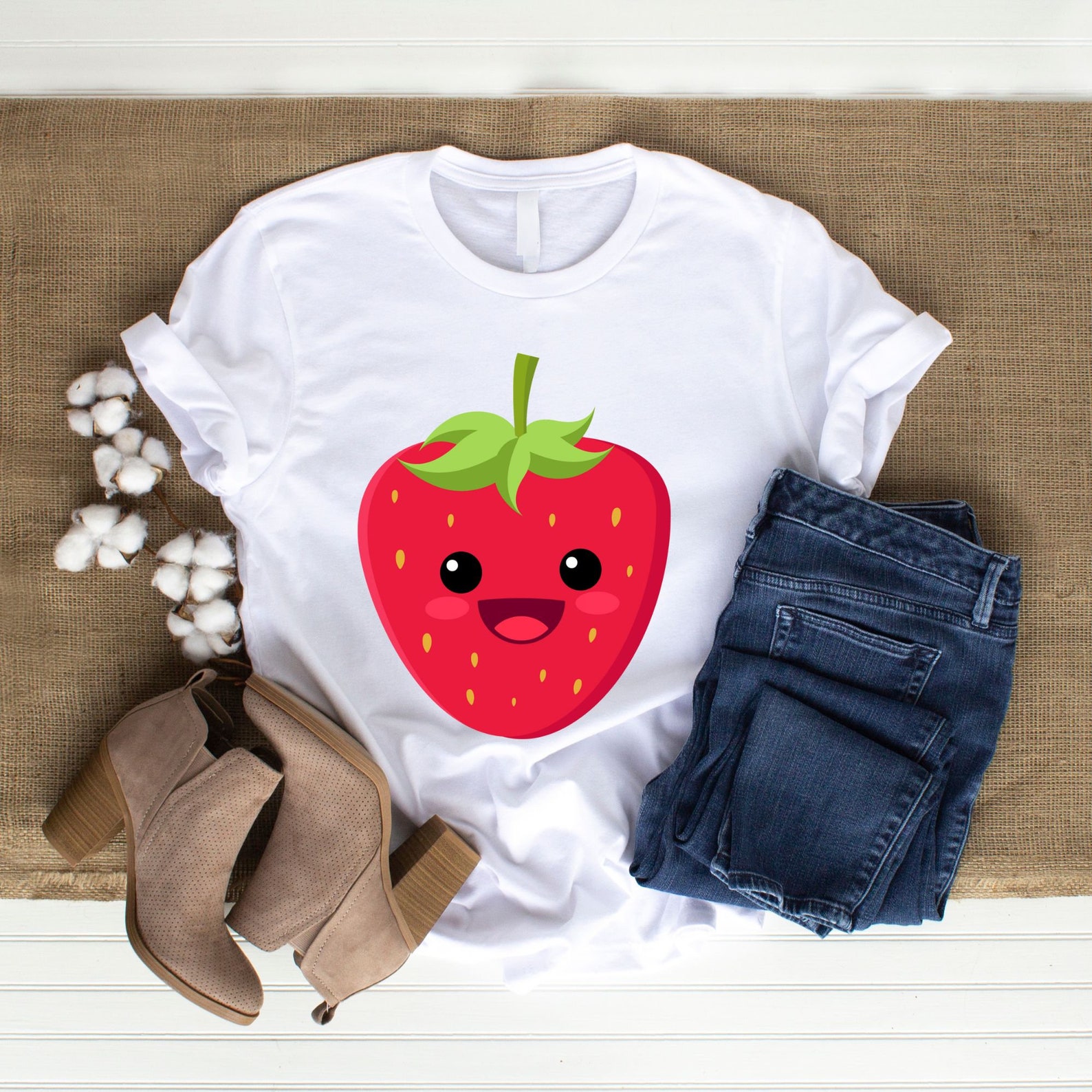 Kawaii FRUIT Clipart Pastel Colors Fruits Commercial Use Cute Clipart ...