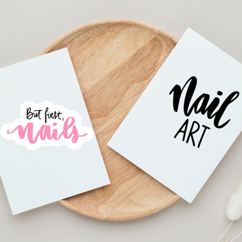 Nail Tech SVG Bundle Nail Artist SVG Cut Files Commercial Use Instant ...