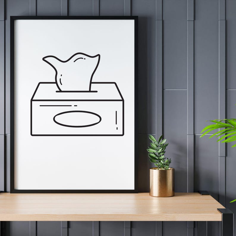Doodle Tissue Box SVG\ PNG\ Psd\ Outline\ Tissue Paper Svg\tissue Png ...