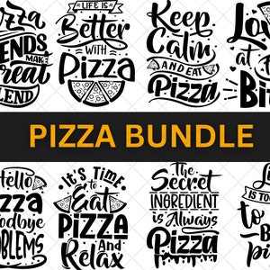 Pizza Svg Bundle\ Pizza Png Bundle\ Pizza Clipart Bundle\ Pizza ...