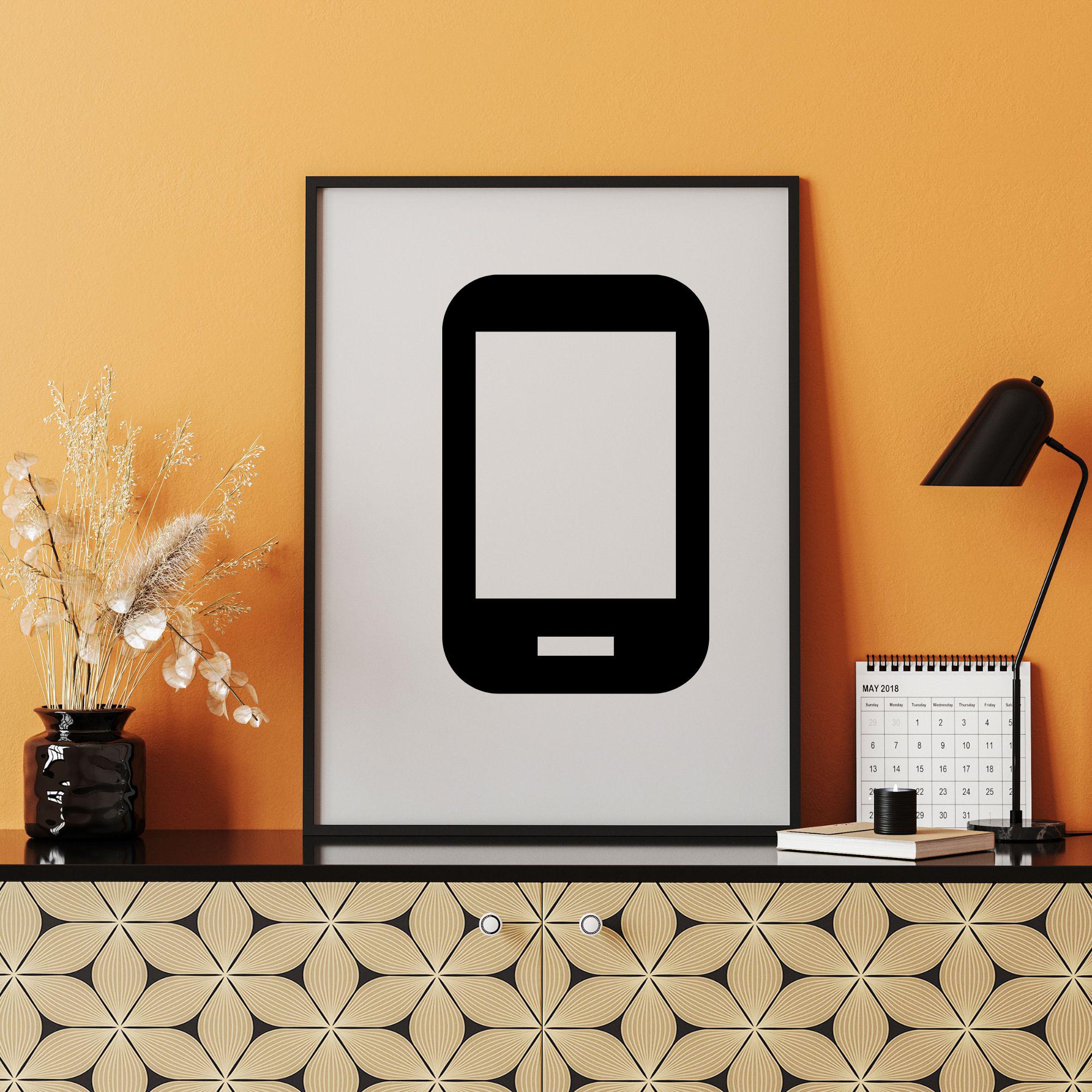 Retro Mobile Phone Outline SVG\ Cell Phone Svg\ Phone Clipart\ Phone ...
