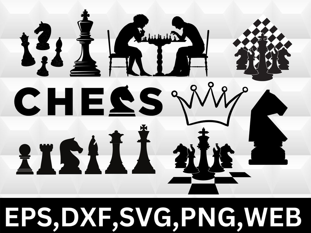 Chess SVG Bundle\ Chess PNG Bundle\ Chess Clipart\ Chess SVG Cut Files ...