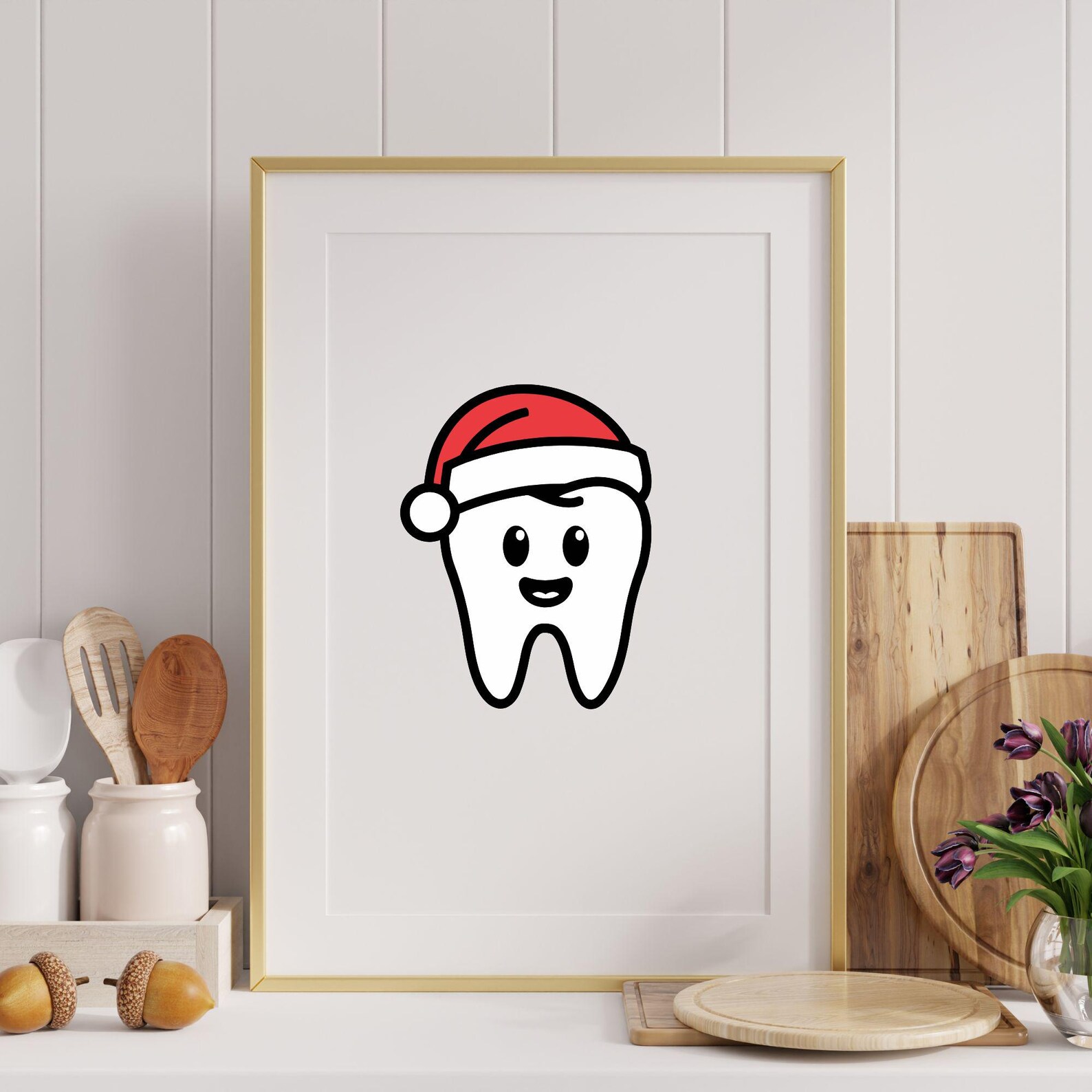 Christmas Tooth Fairy SVG\ Santa Tooth\ Elf Tooth\ Reindeer Tooth Cut ...