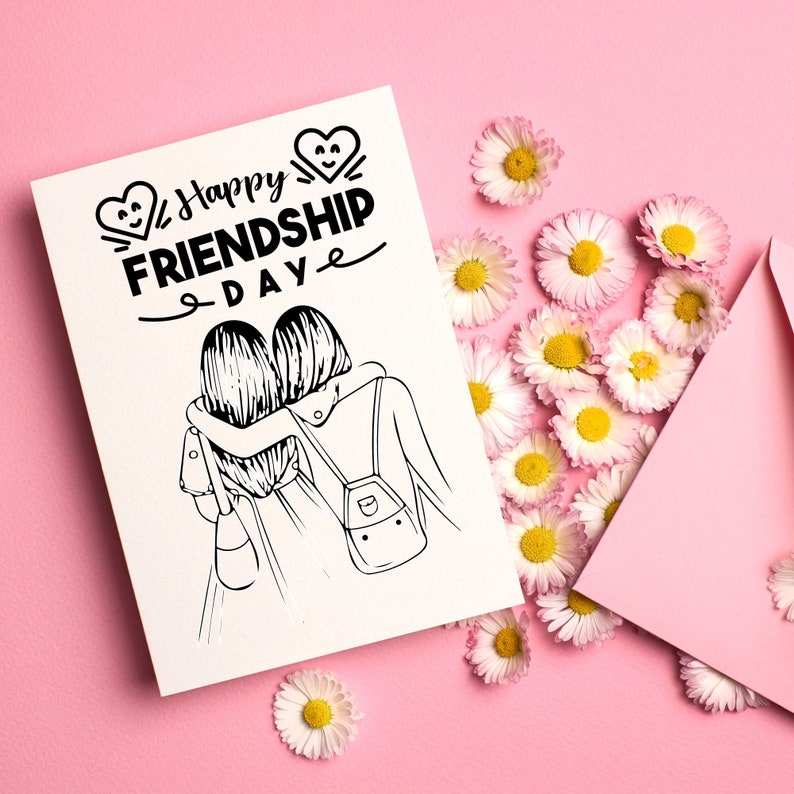 Best Friends Svg Friendship Day Besties Svg Best Girlfriends Svg