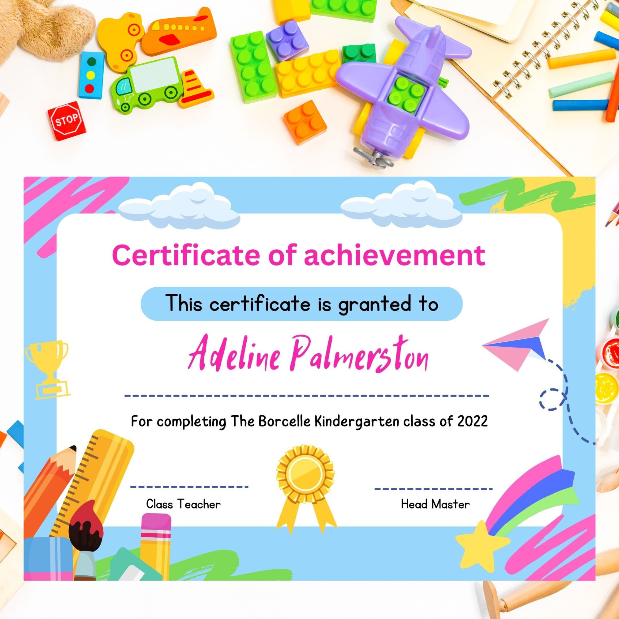 Printable Certificate Certificate of Achievement, Certificate of ...