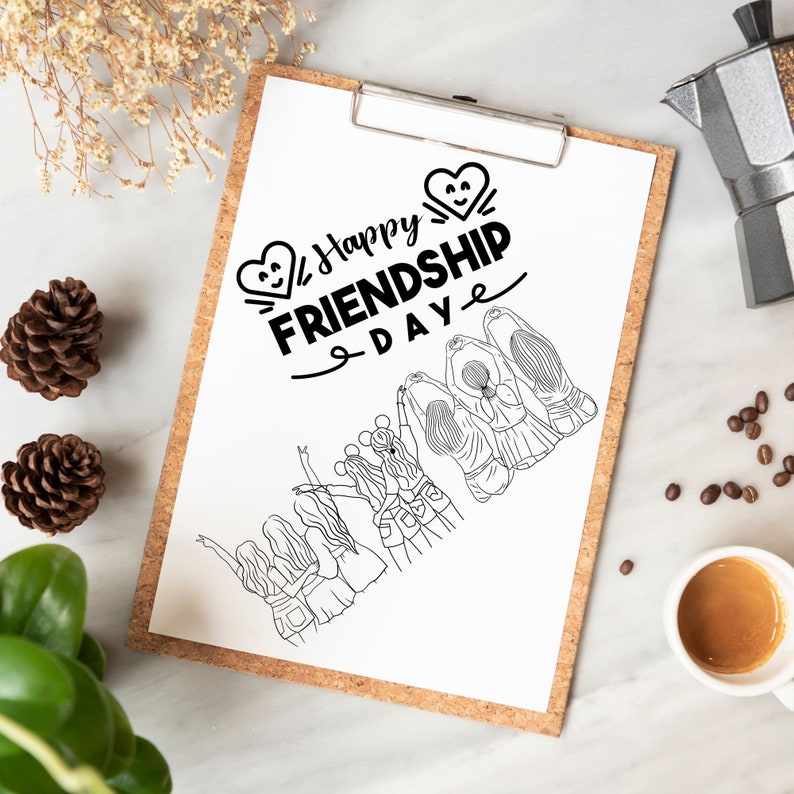Best Friends Svg Friendship Day Besties Svg Best Girlfriends Svg