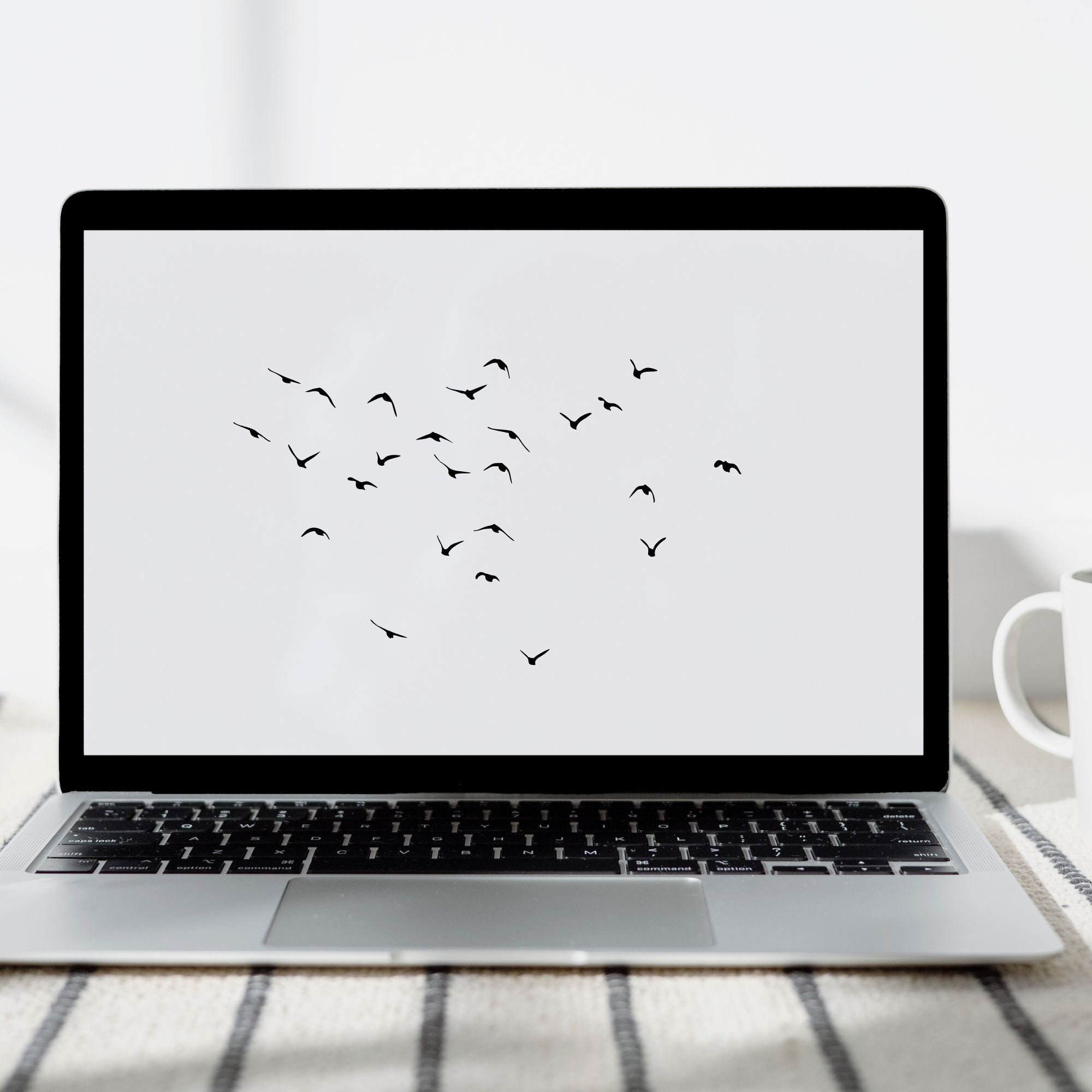 Flying Birds SVG Bundle\ Flying Bird Svg\ Flock of Flying Birds Svg ...