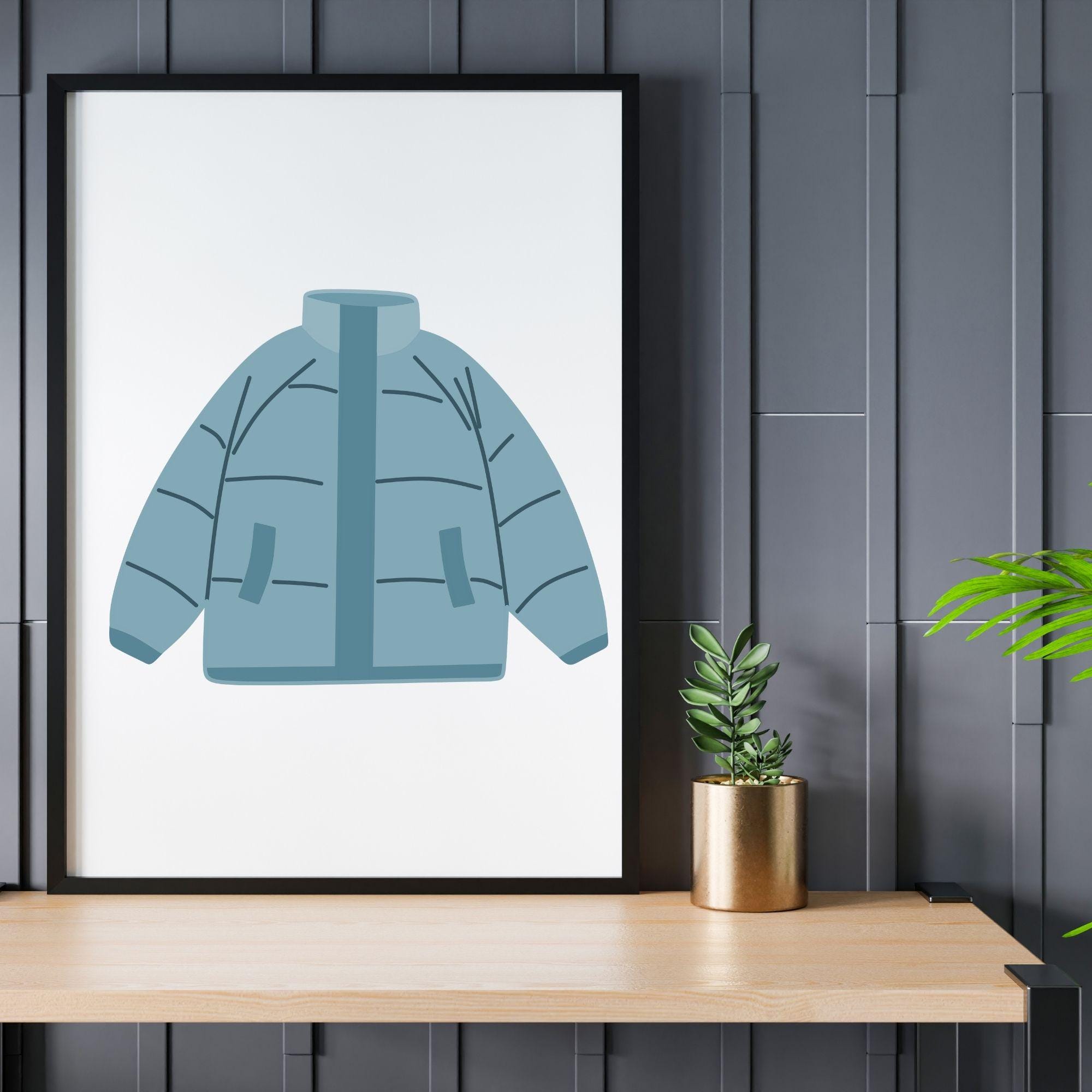 Winter Clothing Clipart\ Clothes Digital Clipart\ Winter Clipart ...