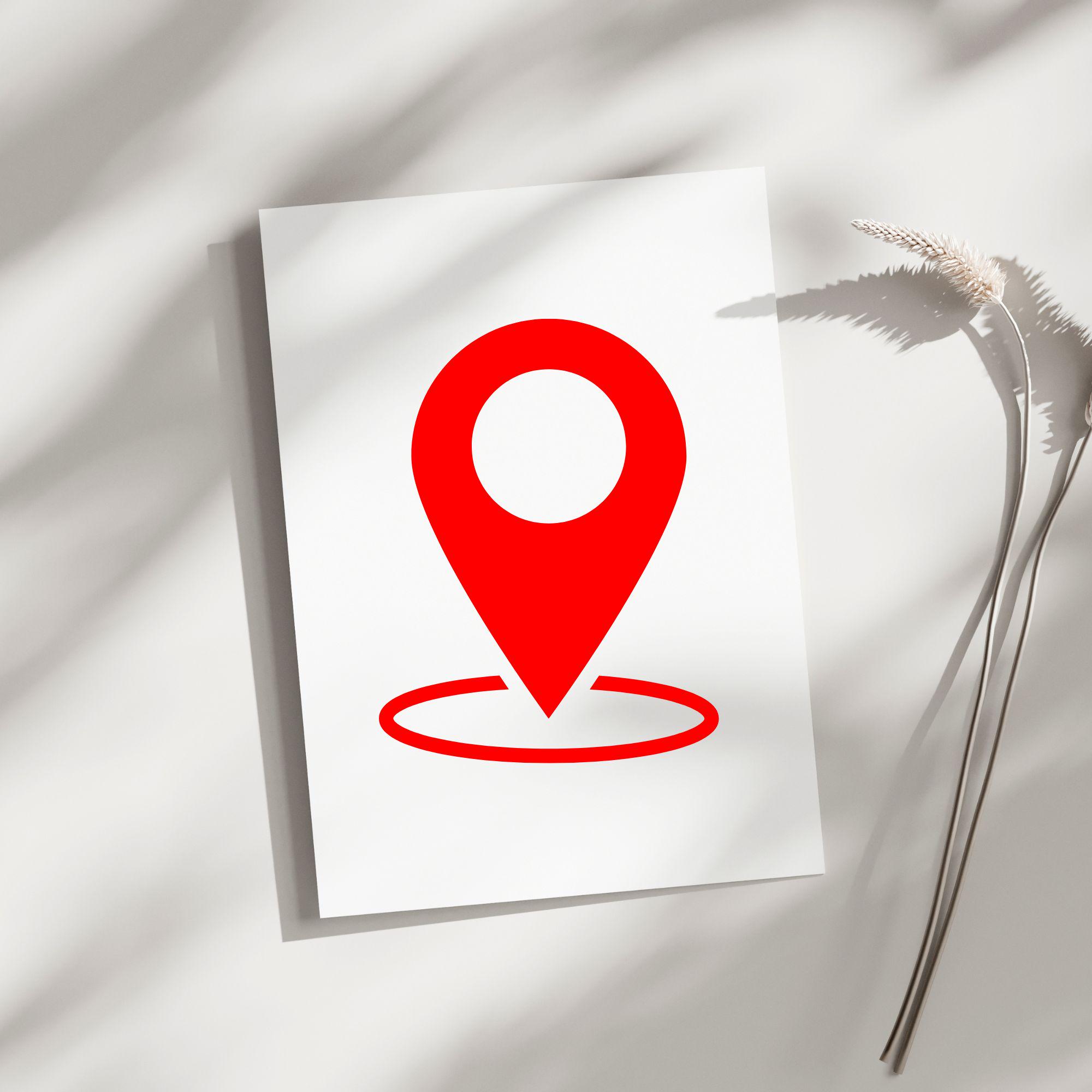 Location Pin Svg\ Digital Download\ Map Pin Svg\ Silhouette\ Map Marker ...