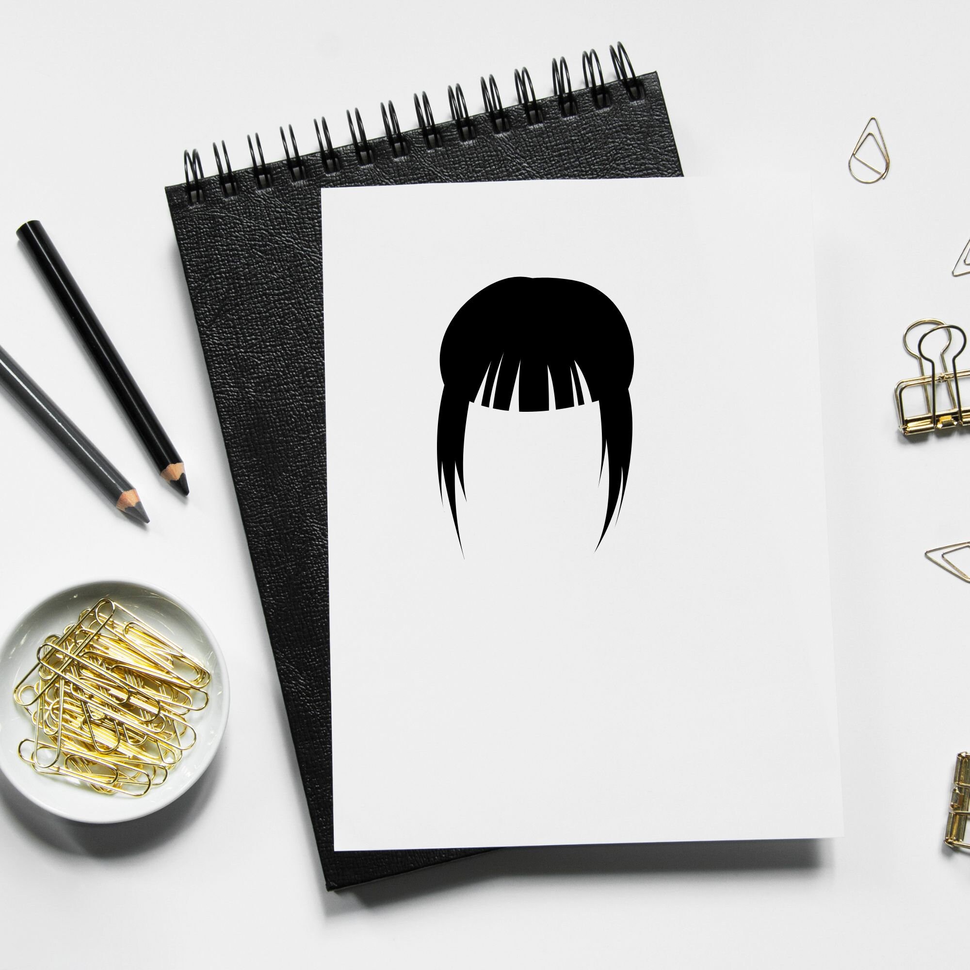 Hairstyle Clipart Collection\ All Types of Hair\ Long Hair\ Short Hair ...