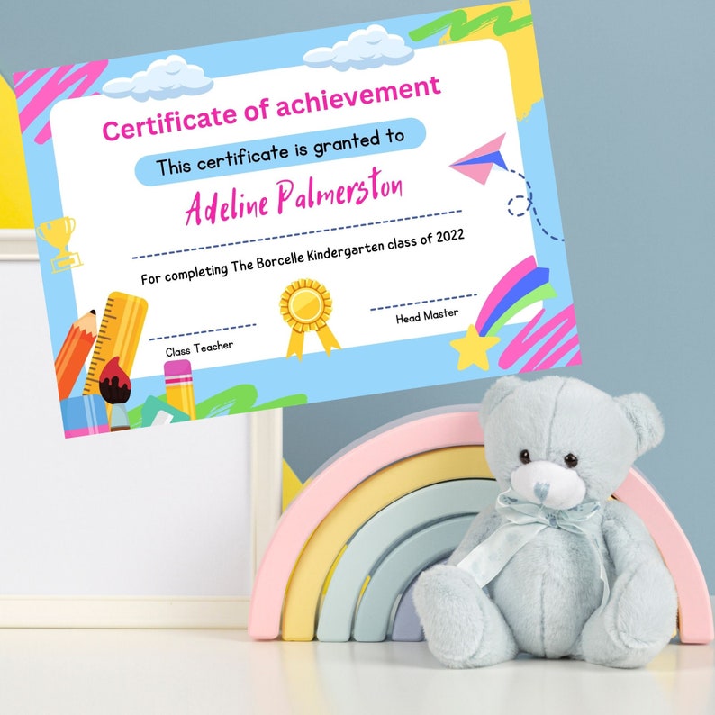 Printable Certificate Certificate of Achievement, Certificate of ...