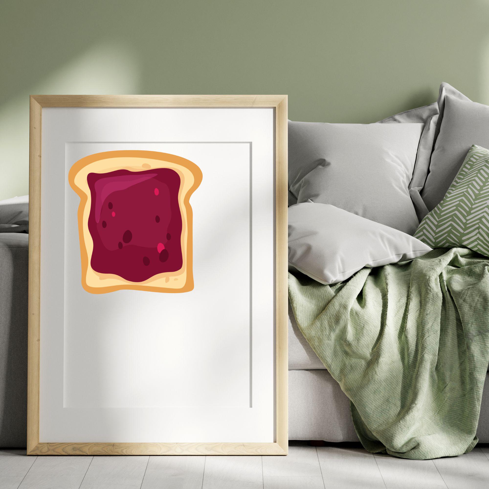 Kawaii Toast Clipart\ Cute and Colorful Bread Slice\ Graphics for DIY ...