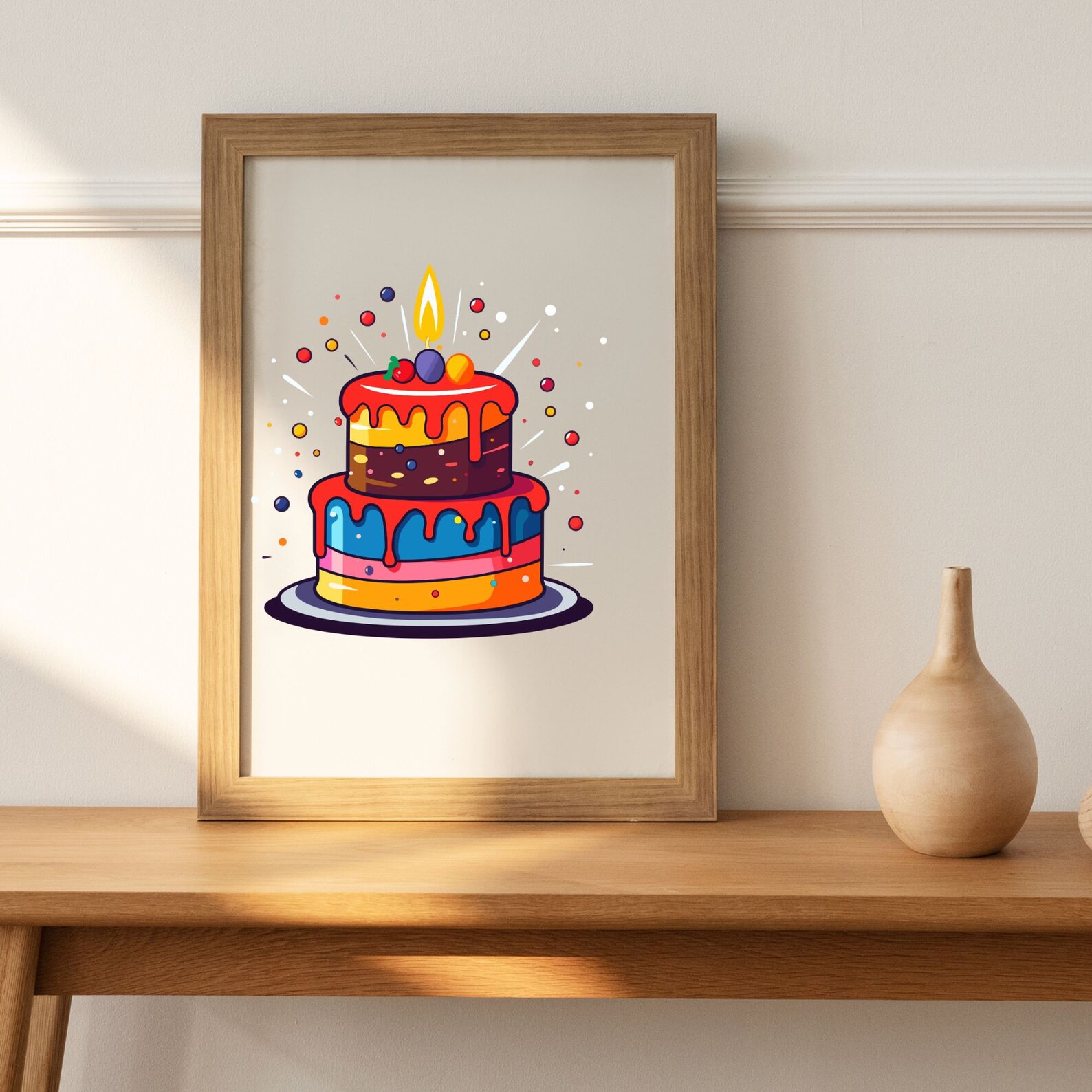 Birthday Cake Svg\ Png\ Birthday Cake Clipart\ Birthday Cake Cut Files ...