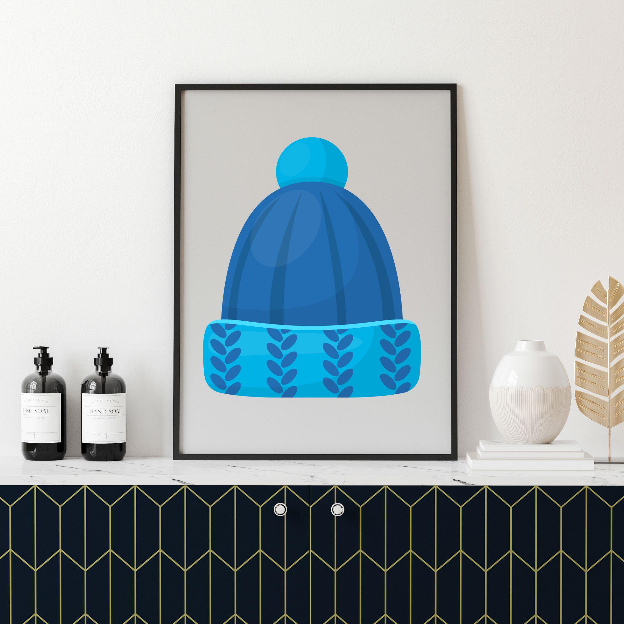 Winter Hat Svg Bundle\ Winter Hats Clipart\ Warm Scarf Svg\ Vector ...
