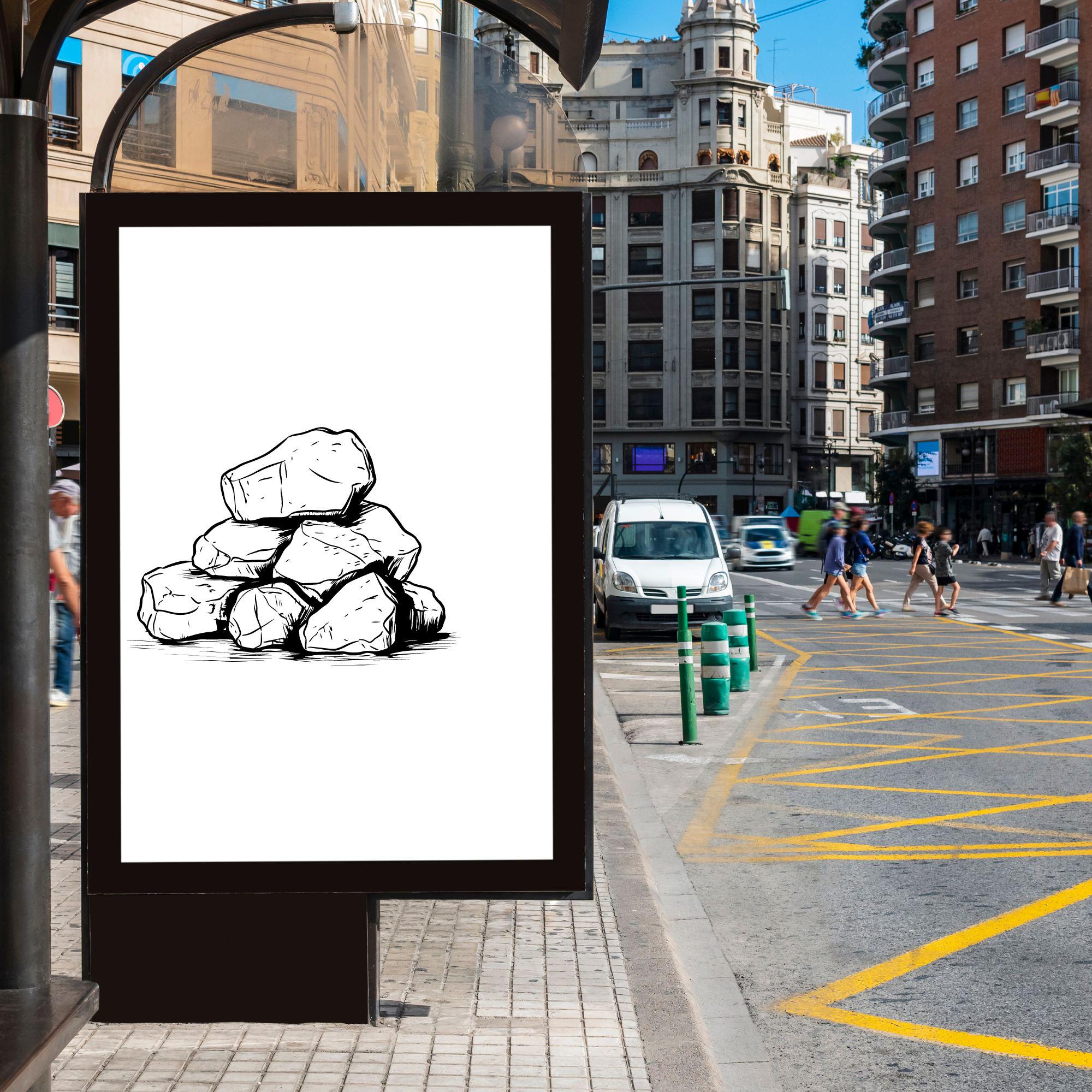 Pile of Pebbles Stone Gravel Smooth River Rocks Stack Display Heap Png ...