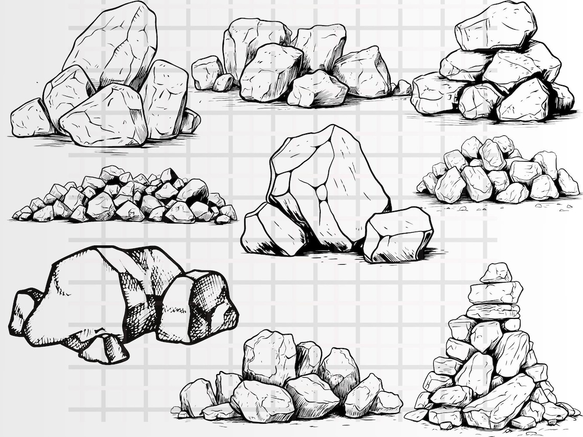Pile of Pebbles Stone Gravel Smooth River Rocks Stack Display Heap Png ...
