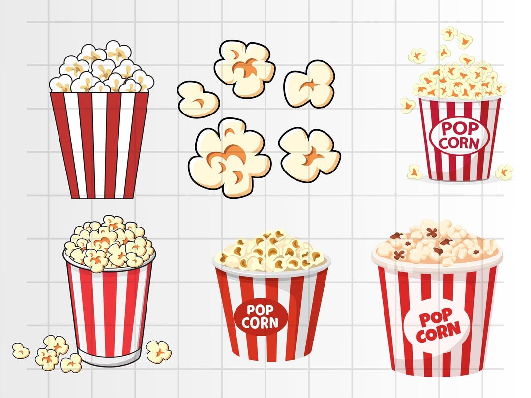 Popcorn Svg\ Popcorn Png\ Pop Corn Svg\ Popcorn Cut File\ Popcorn Clip ...